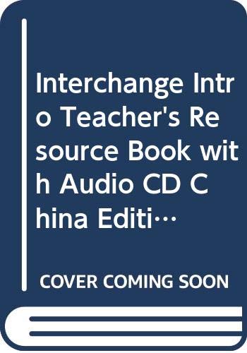 Buy Interchange Intro Teacher's Resource Book with Audio CD China ...