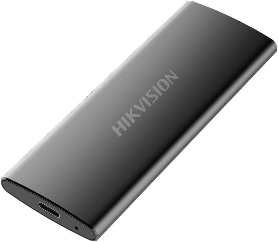 Hikvision Black T200N External SSD 256 GB USB 3.1 Type C - 450/400 MB/s ...