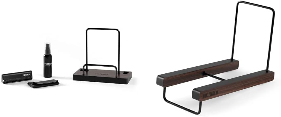 Amazon.com: Victrola Vinyl Record Cleaning Kit + Stand Bundle : Electronics