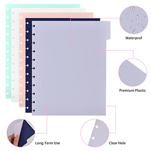 Snapklik.com : 15 Tab DiscBound Dividers Notebook Letter Size Calendar ...