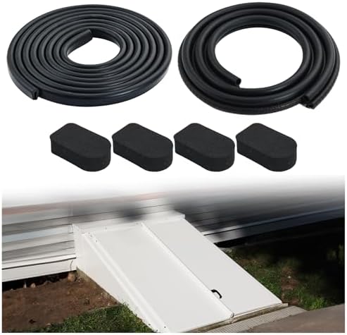 for Bilco Basement Door Weatherstrip Kit (4 Cap Seal Pad,1 Bulb Trim ...