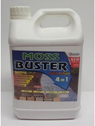Wes-Chem MOSS BUSTER 4 IN 1 5 LITRE : Amazon.co.uk: Garden