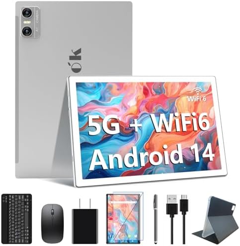 Amazon.com : 2025 Latest Android 14 Tablet, Octa-Core Processor+64GB ...