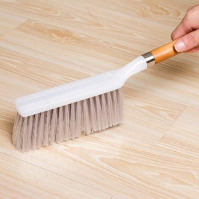 HORIZIA Wooden Long Handle Soft Bristle Carpet Upholstery Cleaning ...
