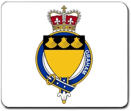 Amazon.com: Graham Scotland Family Crest Coat of Arms Mouse Pad ...