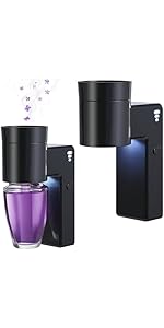 Amazon.com: 2 PCS Wall Fragrance Plug in with Night Light Compatible ...