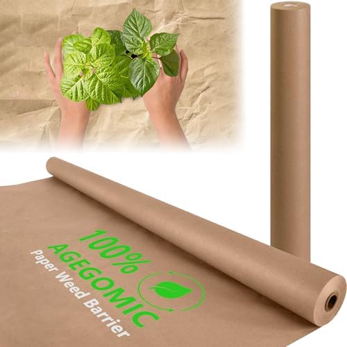 Amazon.com : Gardener's Supply Company Weedguard Plus Paper Mulch ...