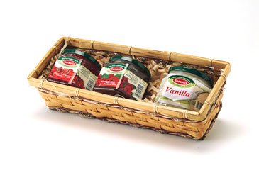 Amazon.com : The Fruit Preserves Sampler 3 Basket : Gourmet Gift Items ...