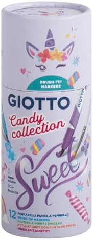 GIOTTO TURBO GLITTER Ast. 8 pennarelli glitterati : Amazon.it ...