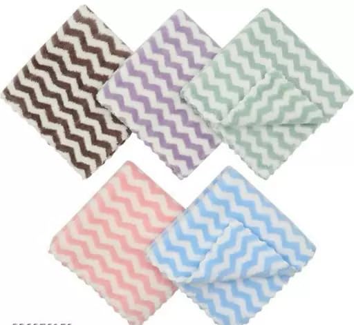 Face Towels for Women, Girls & Kids - Pack of 6 in Solid Colors - Ideal ...