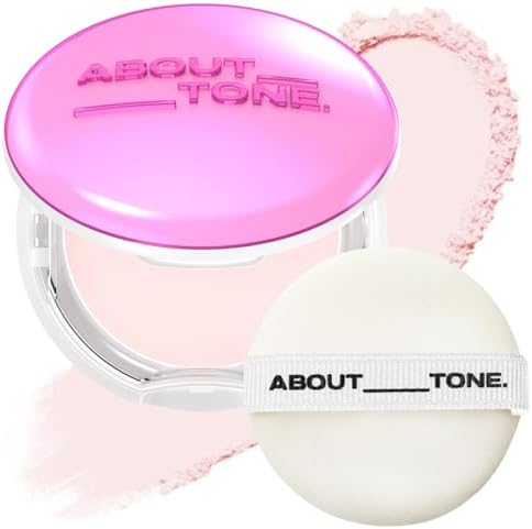 Amazon.com : ABOUT TONE Blur Powder Pact 0.32oz - Pressed Powder ...