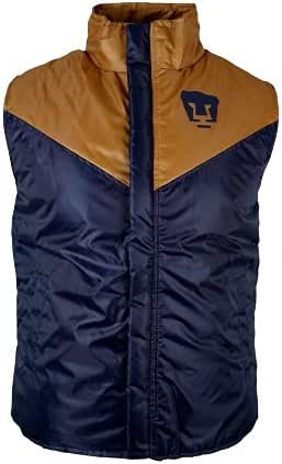Amazon.com: Pumas UNAM Men's Original Vest, Navy Blue - White, CH ...