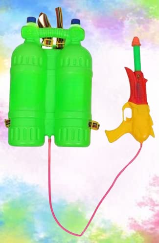 Buy LEYSIN Double Tank Pichkari Water Gun Toy Fun Playing Gift Item for ...