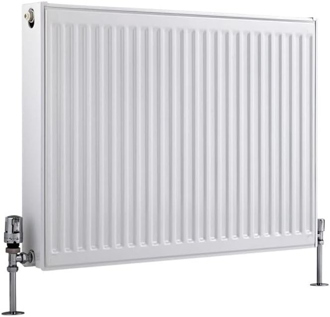 Milano Compact White Type 22 Horizontal Double Panel Convector Radiator ...