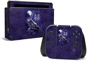 Amazon.com: Wolf - Adhesivo adhesivo para Nintendo Switch : Videojuegos