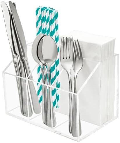 Amazon.com - Utensil Holder Silverware Caddy Countertop Cutlery ...