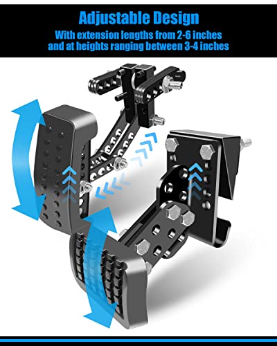 Snapklik.com : Universal Gas And Brake Pedal Extenders For Short ...