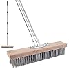 Amazon.com: Stainless Steel Wire Scrub Brush with Long Handle for Deck ...