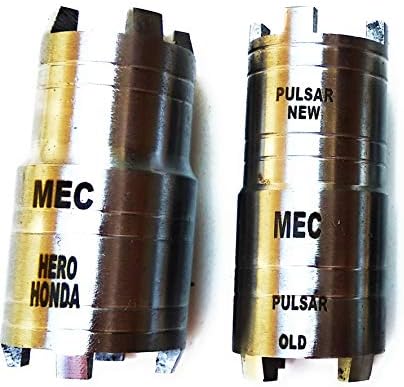 MEC® 2Pcs Set of Clutch Nut Socket Spanner Double Ended Metal Tools for ...