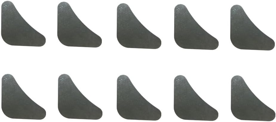 Amazon.com: QS Components 90 Deg. 1/8" Thick Steel Solid Corner Gusset ...