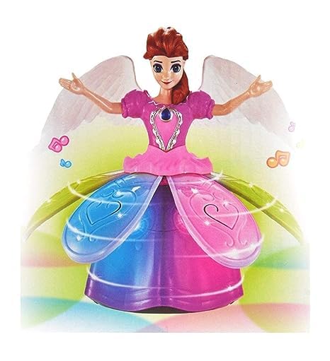 Buy 360 Degree Rotating Princess Musical Dancing Angel Girl Toy with ...