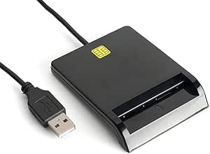ICUUI USB Common Card Reader, 2.0 Smart CAC Card Reader Military,USB ...