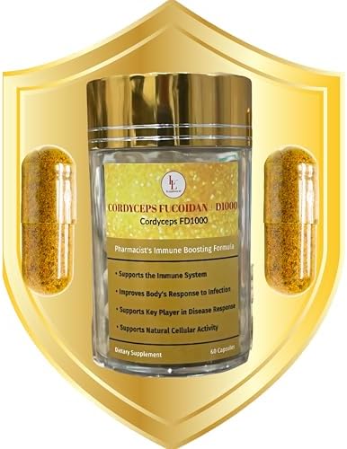 Amazon.com: Cordyceps FD1000 Pharmacist Formula Cordyceps Fucoidan ...