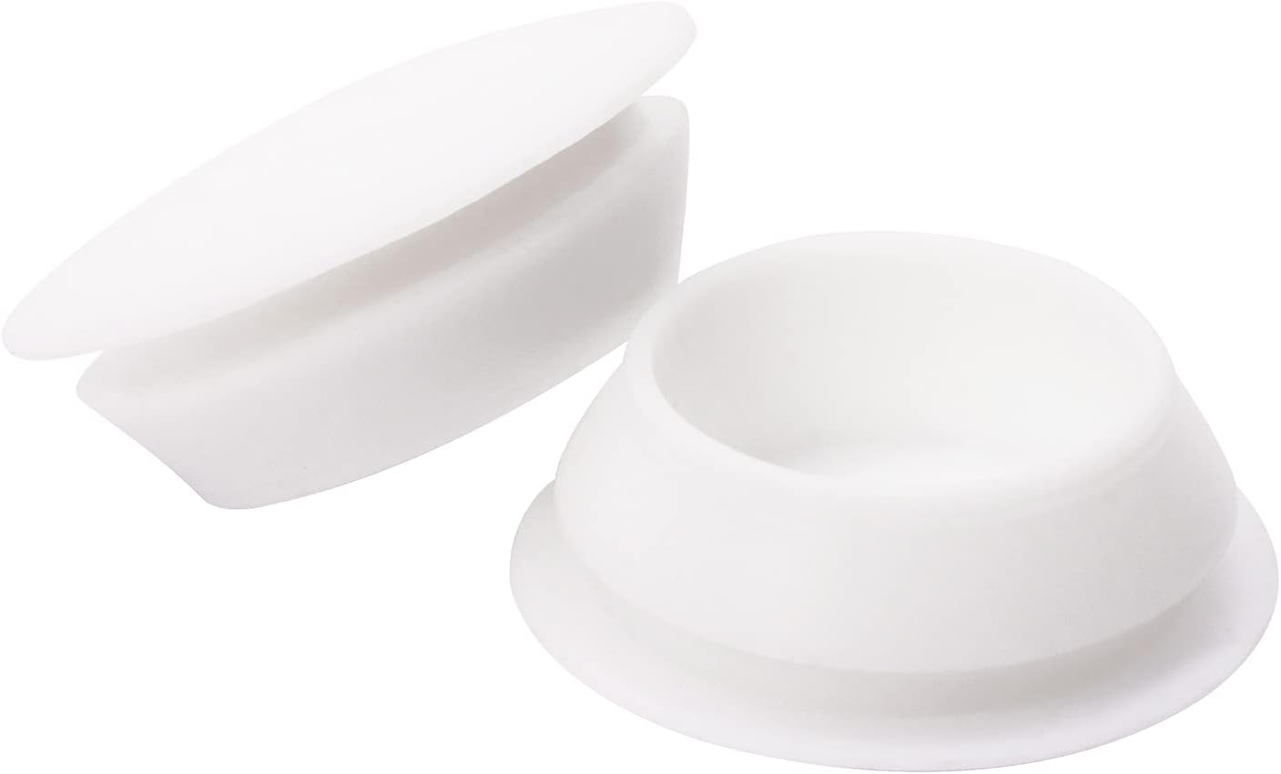 ONLYKXY 5 Pcs 25MM Diameter Silicone Round Snap in Type Locking ...