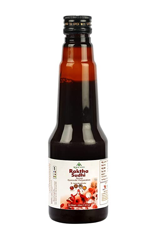 Buy Ventiz Raktha Sudhi Syrup/herbal formulation/blood purifier /225ml ...