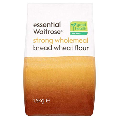 Amazon.com: Flour Strong Wholemeal Bread Flour essential Waitrose 1.5kg
