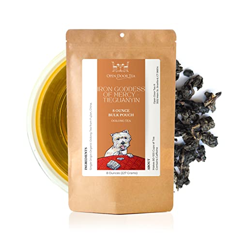Amazon.com : Open Door Tea - Iron Goddess of Mercy - Tieguanyin ...
