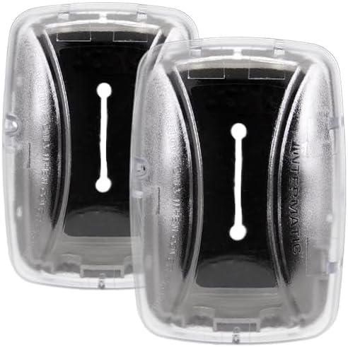 Intermatic WP1220C 2 Gang 2-1/4-Inch Weatherproof Box, Clear - Outdoor ...