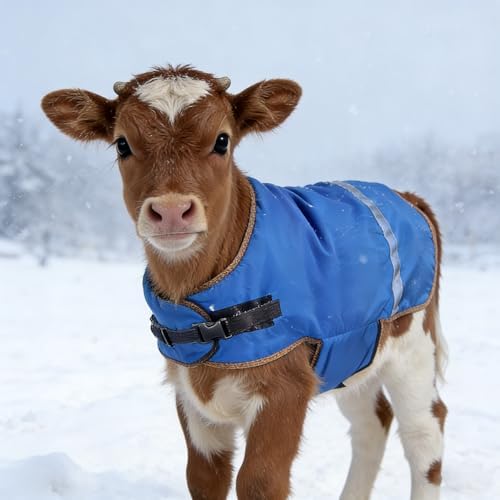 Amazon.com: 1PC Goat Coat Calf Warm Clothes Calf Saver Coat Blanket for ...