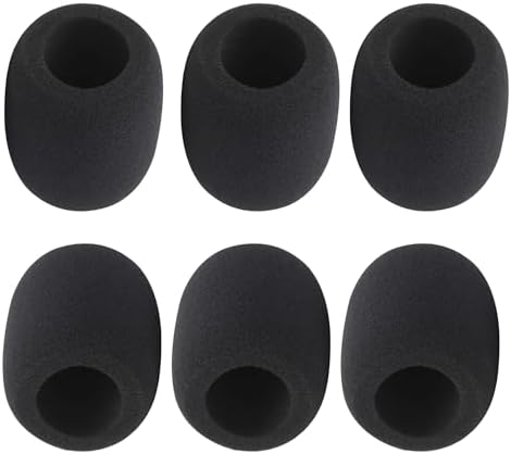 Amazon.com: HIYANCO 6 Pack Foam Mic Cover Handheld Microphone ...