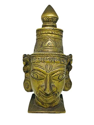 Buy Handmade Brass Garuda Head/Appeasement of Lord Vishnu & Planet Rahu ...