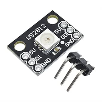 Amazon.com: WS2812 RGB LED Breakout Board Module for Arduino DIY KIT ...