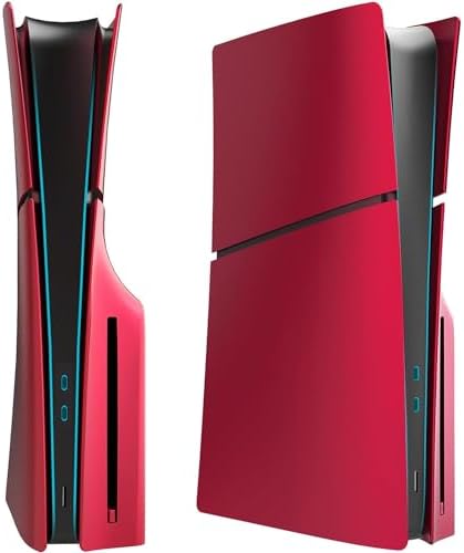 Amazon.com: ElitePlay Volcanic Red PS5 Slim Faceplates Cover Case ...