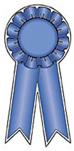Amazon.com : Scholastic Teacher's Friend - Blue Award Ribbons - 30 Pack ...