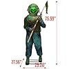Amazon.com: Haunted Living 6ft Animated Halloween Deep Sea Diver ...