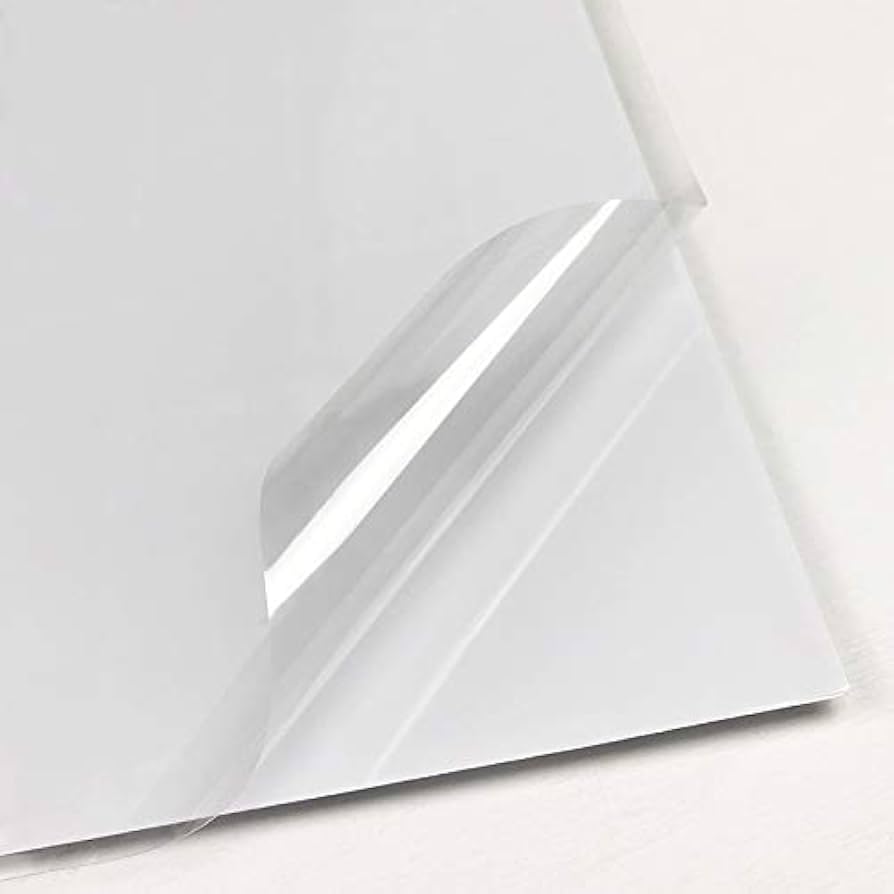 Self-Adhesive Laminating Roll 2FT x 30FT, Clear Transparent Oil Proof ...