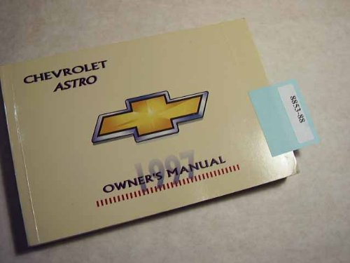 1997 Chevrolet Astro Owners Manual: Chevrolet: Amazon.com: Books