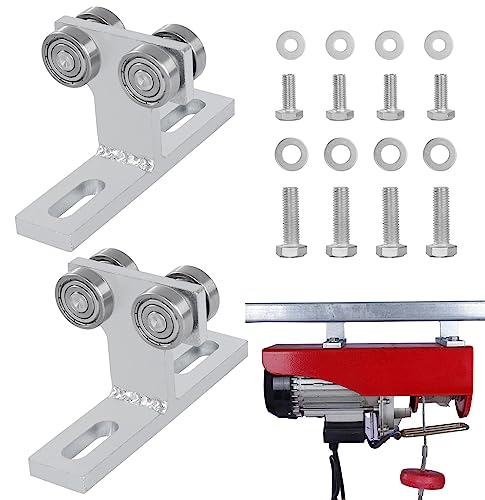 Snapklik.com : Craftforce Electric Hoist Installation Roller Trolley, 4 ...