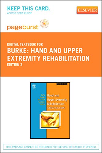 Amazon | Hand and Upper Extremity Rehabilitation - Elsevier eBook on VitalSource (Retail Access ...