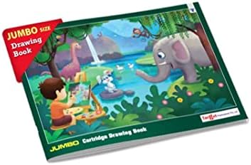 Jumbo Drawing Book for Kids, Artists | Big Plain Sketch Pad for Artists ...