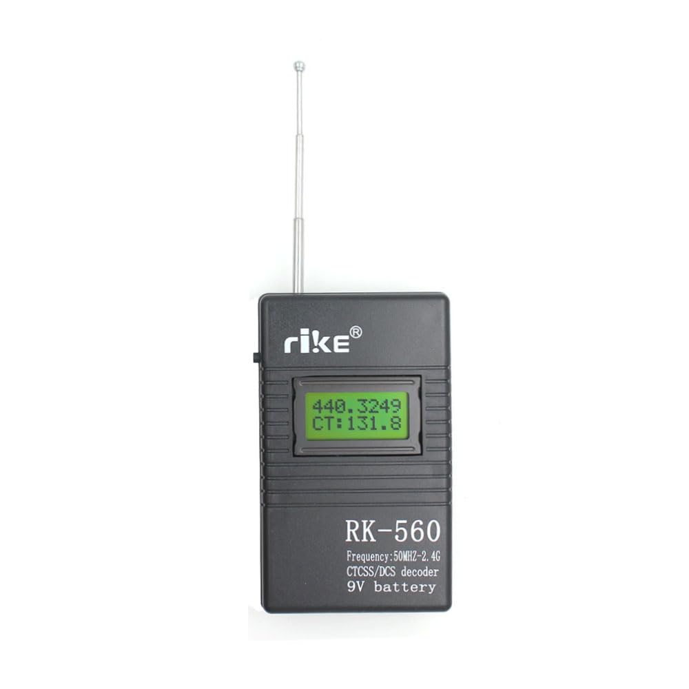 Amazon.com: KJDEYT RK560 Mini Radio Frequency Counter Meter, 50MHz-2 ...
