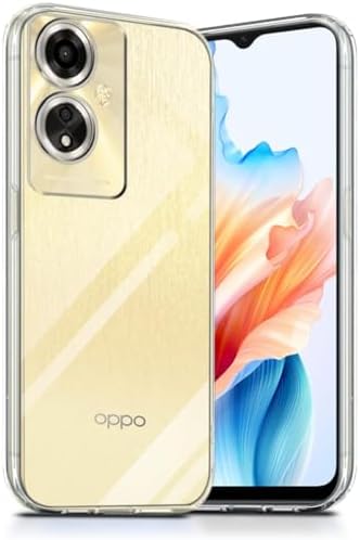 JGD PRODUCTS for Oppo A59 5G Premium Transparent Soft Silicon Crystal ...