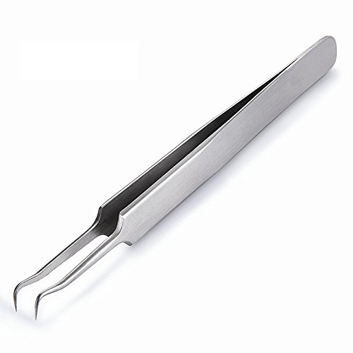 Amazon.com: Curved Blackhead Remover Tweezers Stainless Steel Acne ...