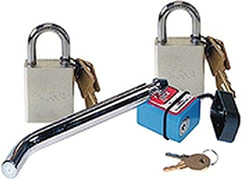 Amazon.com: Master Lock 3895DAT - Coupler Lock, Receiver Lock and Latch ...