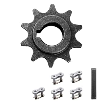 Amazon.com: KAMIER #40 41 420 Chain 10 Tooth Front Sprocket 5/8" Bore ...