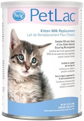 PetAg KMR Kitten Milk Replacer Powder - 12 oz - Powdered Kitten Formula ...